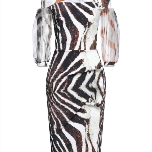 Chiara Boni | Dresses | Nwt Chiara Boni La Petite Robe Saida Organza ...